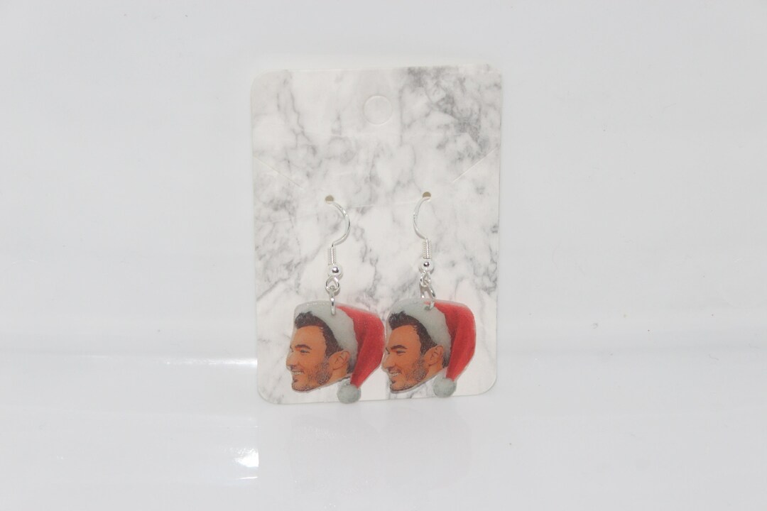 Jonas Brothers Kevin Jonas Christmas Hook Earrings - Etsy