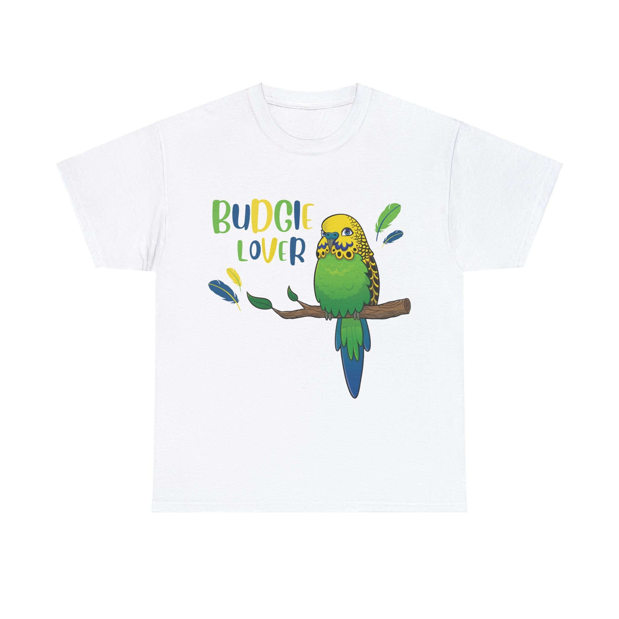 Budgie Shirt, Parakeet T-shirt for Bird Lover, Cute Gift for Parrot Mom ...