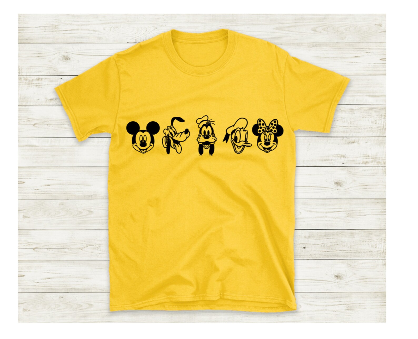 Disney's Fab Five Mickey Minnie Donald Goofy and - Etsy