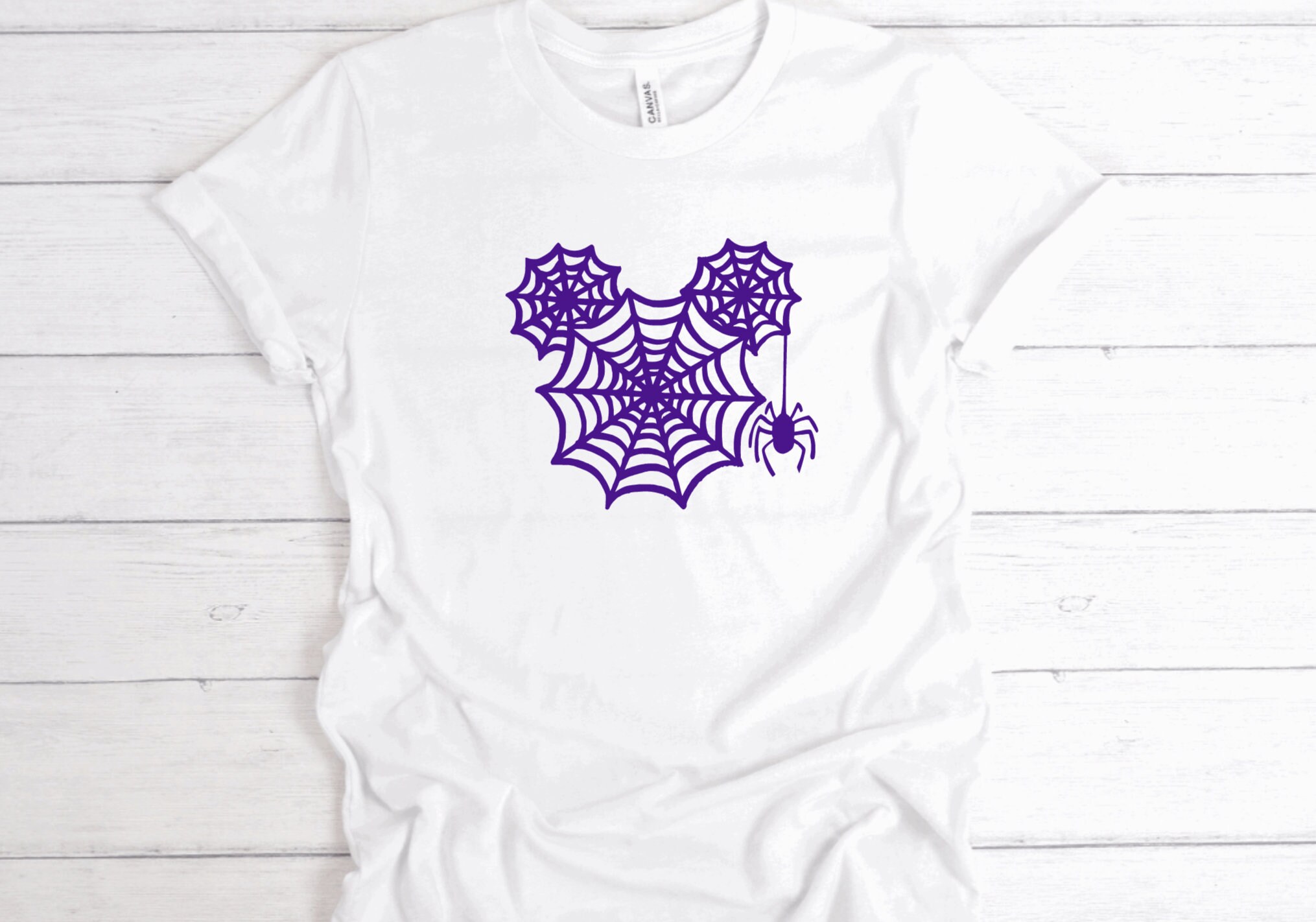 Disney's Halloween Mickey Mouse Spider Web Spider Boo Bash | Etsy