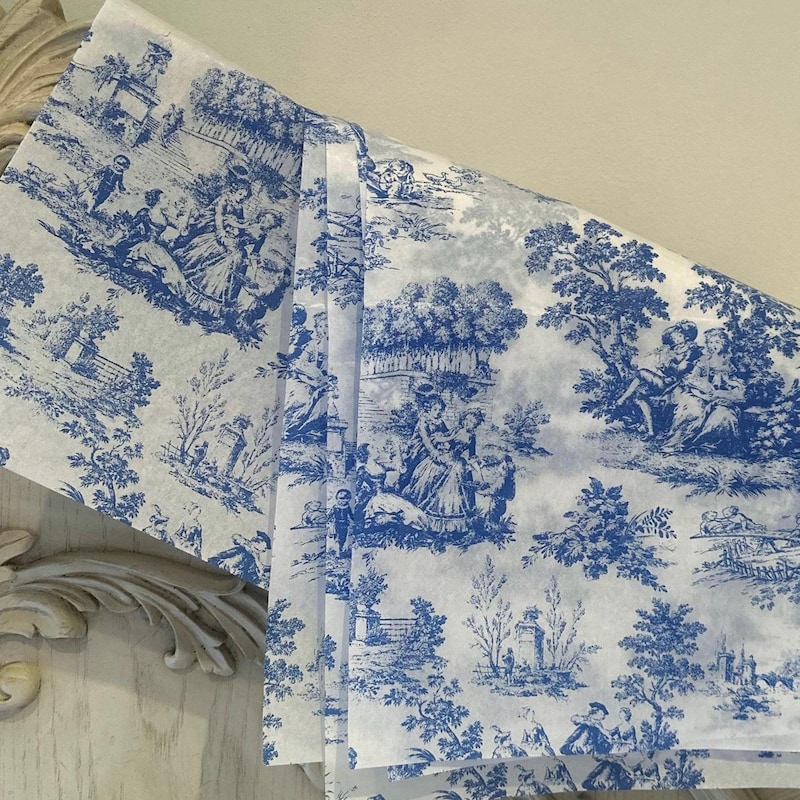 Blue Tissue Paper - Etsy