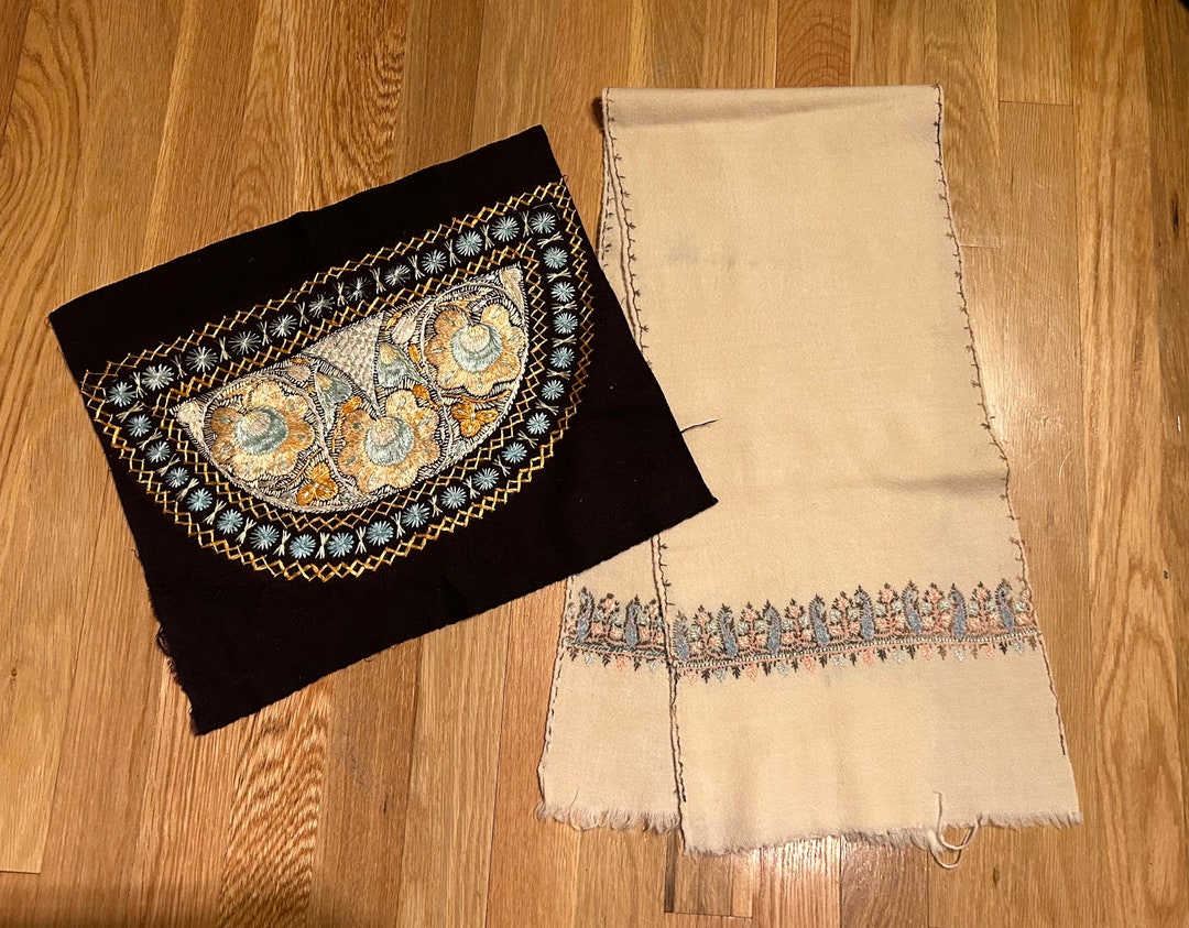 Hand Embroidered Textiles - Etsy