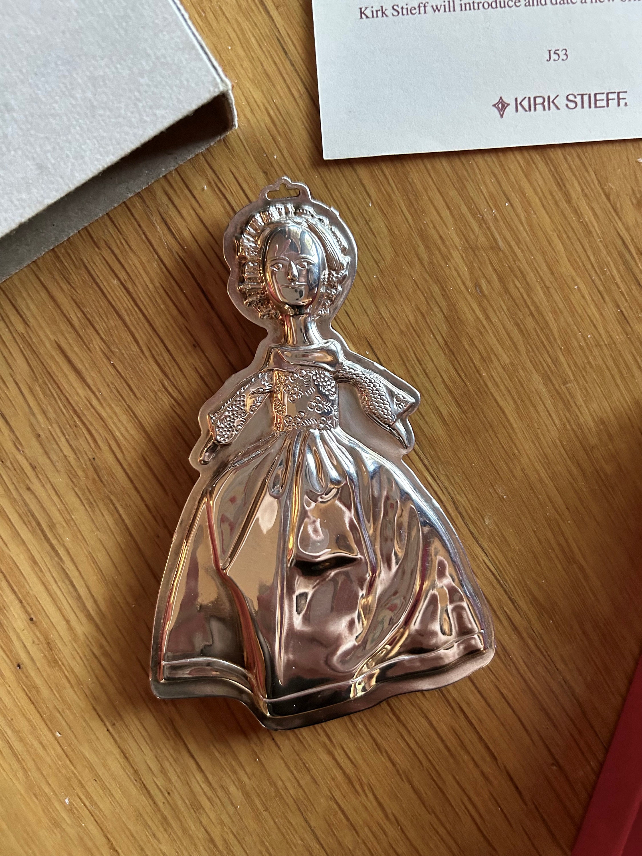 Replicator's 'queen Ann Silver-plate Doll - Etsy