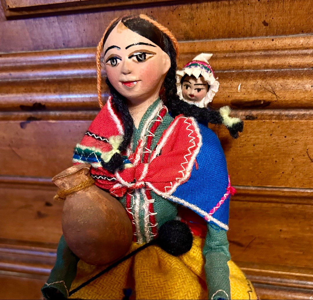 Peruvian Doll With a Baby - Etsy