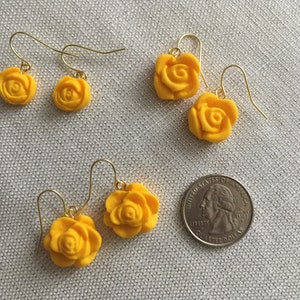 Suffrage Yellow Gold Rose 19th Amendment Artisan Handmade Lapel Pin ...