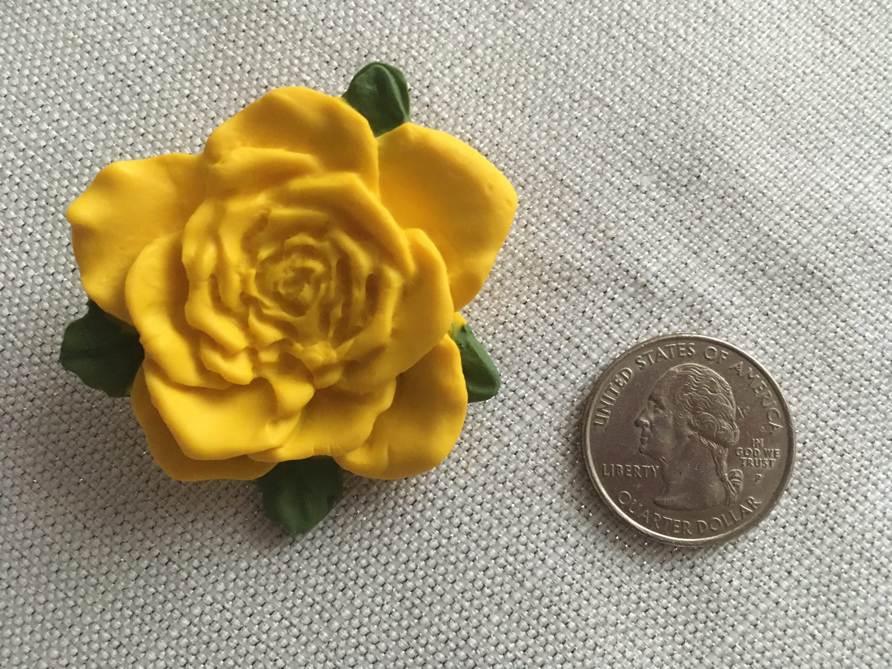 Suffrage Yellow Gold Rose 19th Amendment Artisan Handmade - Etsy