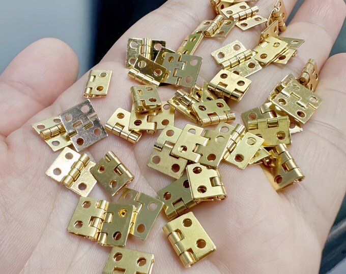 Brass Plated 7.5" L Piano or Continuous Stop Hinge (90 Degrees) for ...