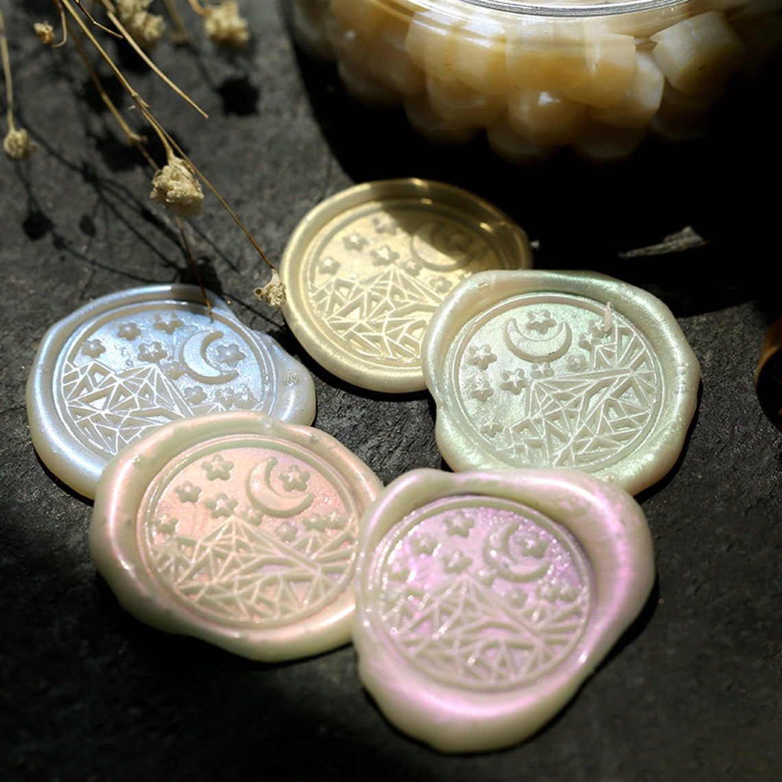 160pcs Reflective Wax Beads for Seals Collection Wax Sealing - Etsy