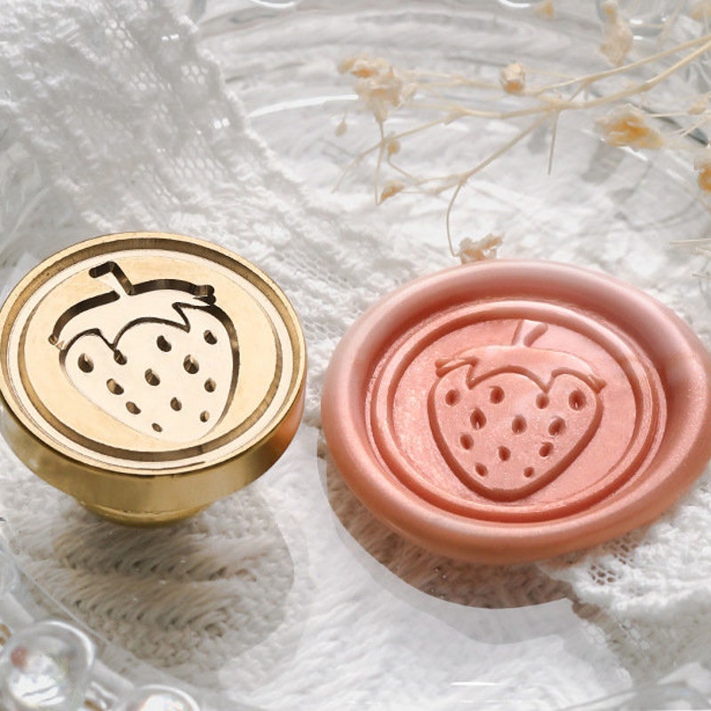 Strawberry Stamp - Etsy