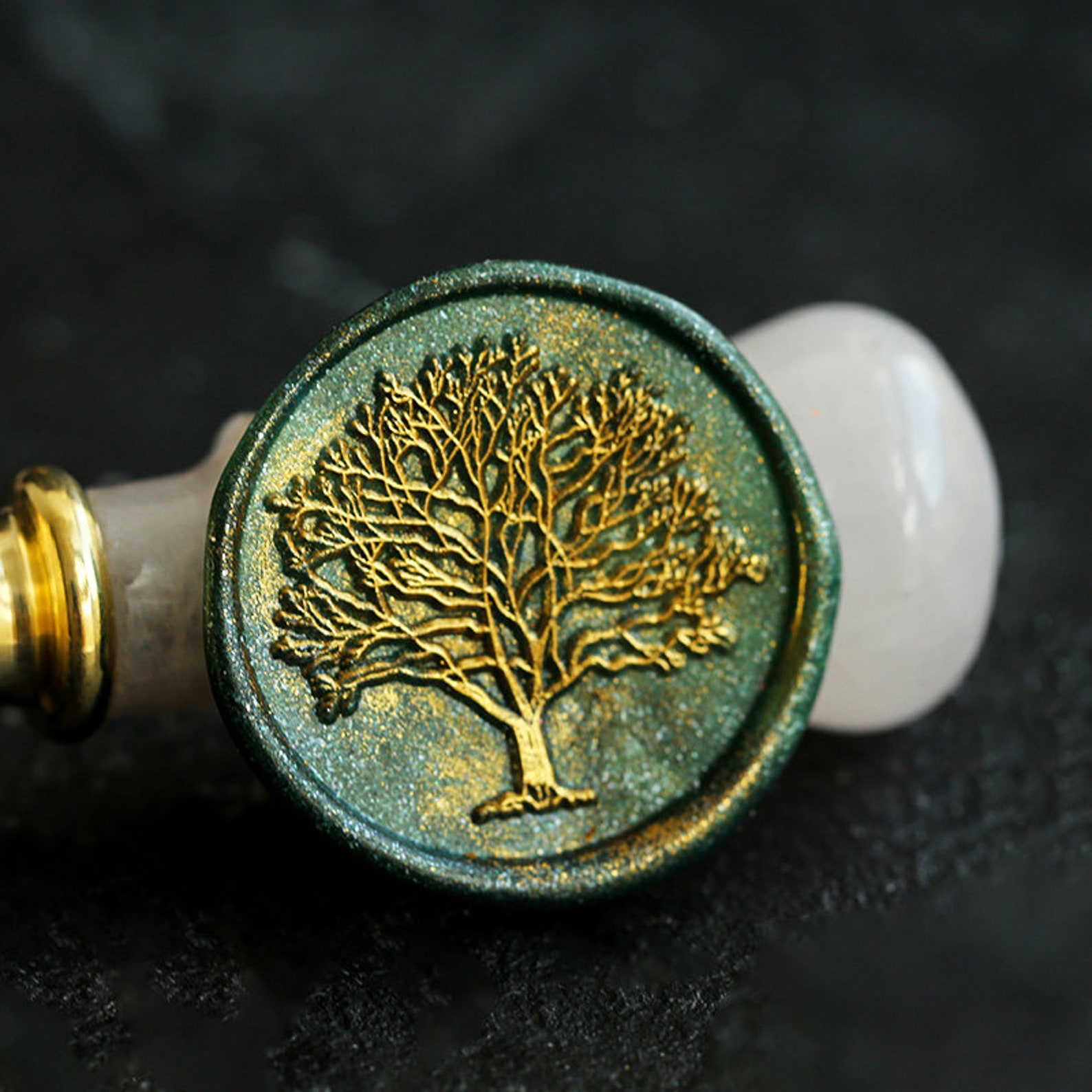 Tree Wax Seal Stamp Kit Wedding Custom, Family Tree Wax Stamp Seal ...