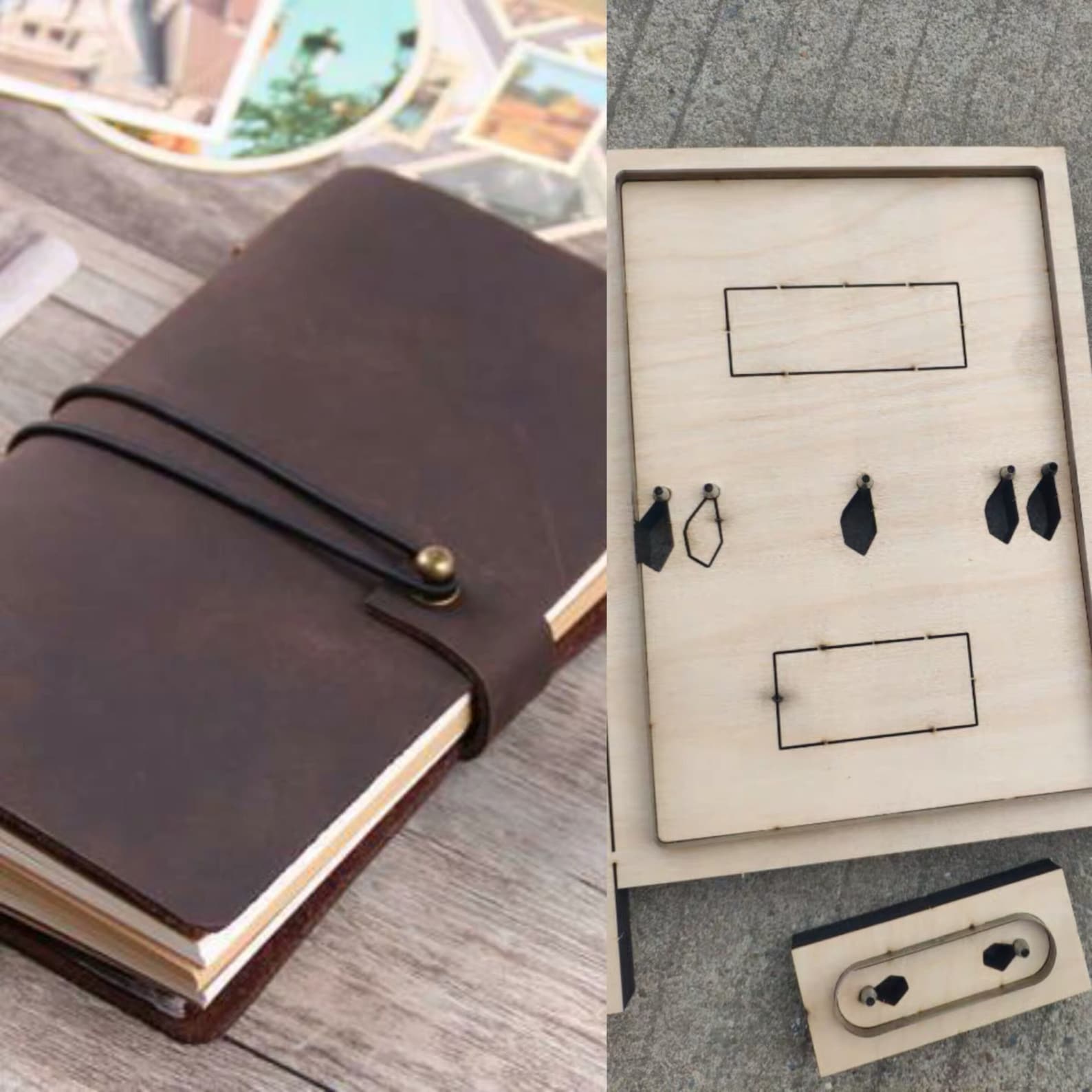 Traveler Notebook Leather Die Cutting,journal Steel Rule Metal Die ...