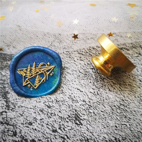 Paper Airplane Wax Seal Stamp Kit Wedding Custom Plane Wax - Etsy