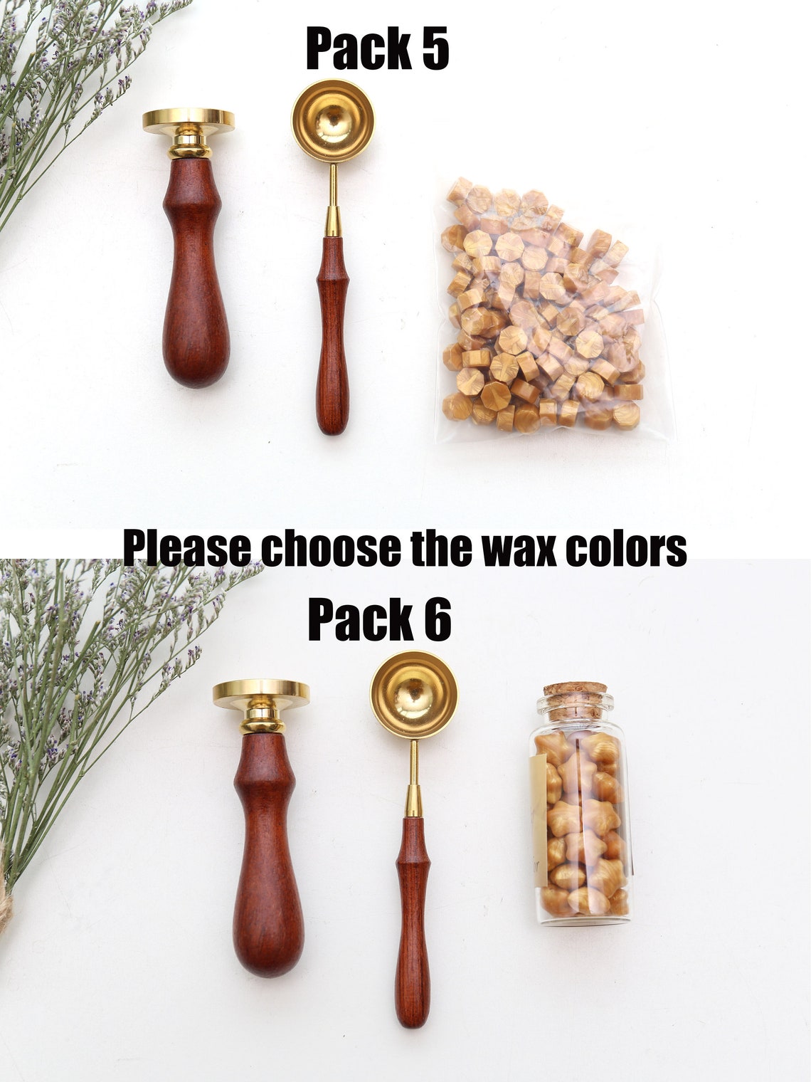 Moon Star Wax seal stamp kit wedding customMagic moon star | Etsy