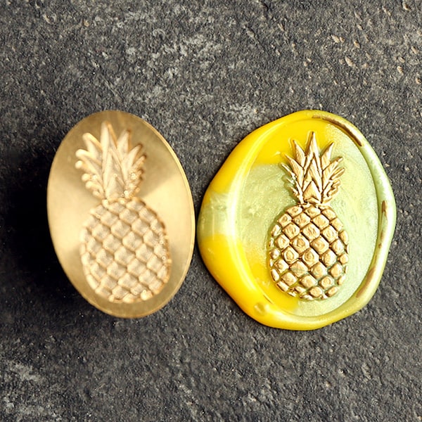 Pineapple Wax Stamp - Etsy