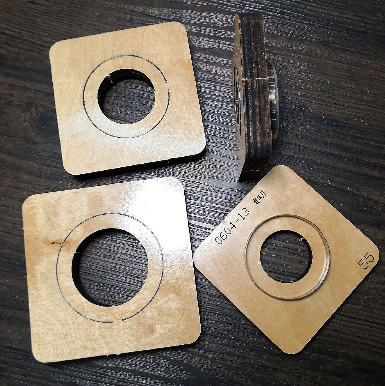 Round Circle Leather Cutting Die, Circle Shape Steel Rule Metal Die ...