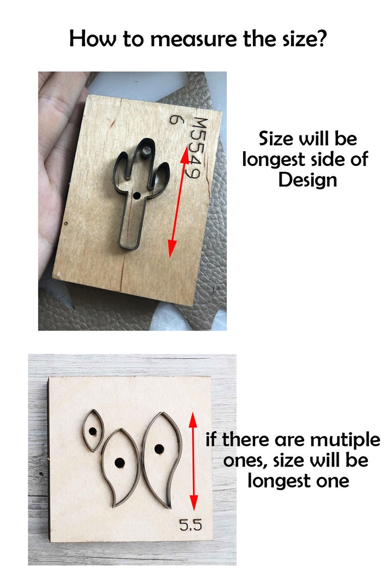 Custom Size Keychain Leather Cutting Die Cut Moldkey Chain - Etsy