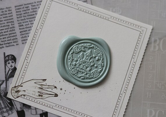 Fairy Tale Castle Wax Seal Stamp Kit Wedding Custom Wedding | Etsy