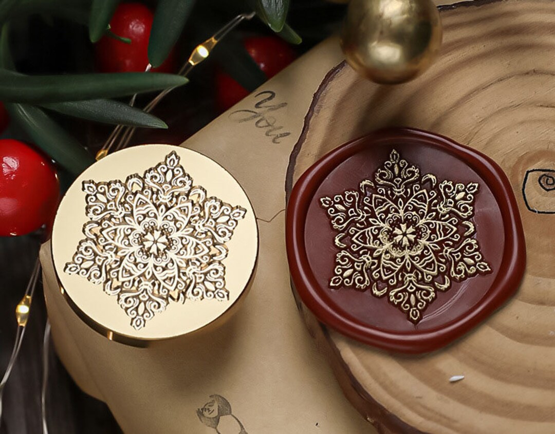Christmas Snow Elf Wax Seal Stamp Kit Wedding Custom, Chirismas Wax ...
