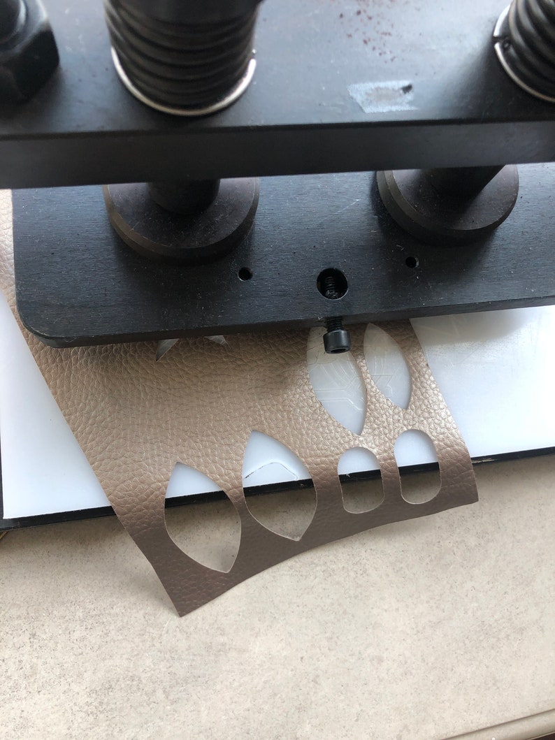 Triangle Leather Steel Rule Metal Die Geometric Leather Die - Etsy