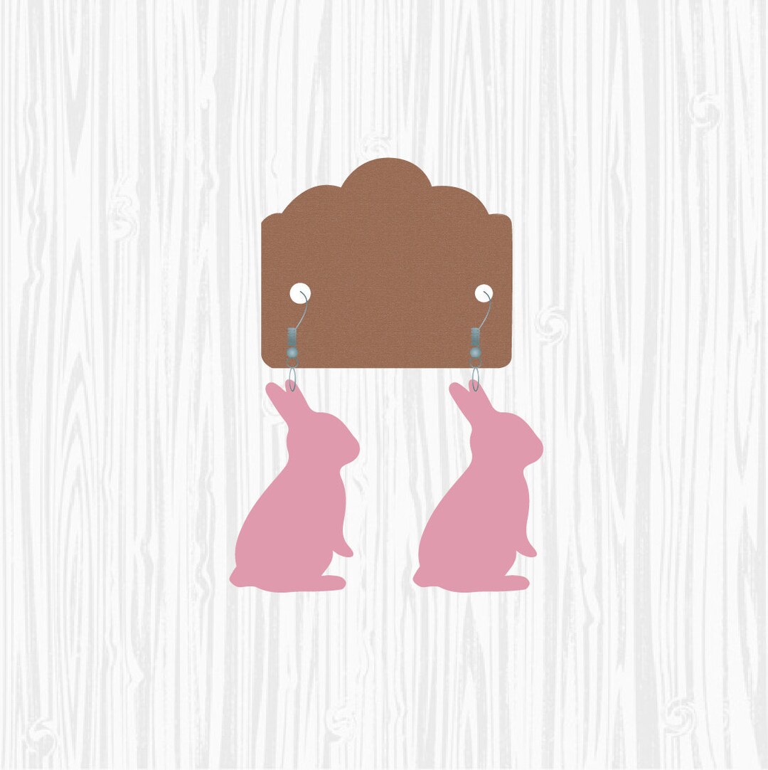 Bunny Earrings Cutting Die Rabbit Steel Rule Metal Die - Etsy