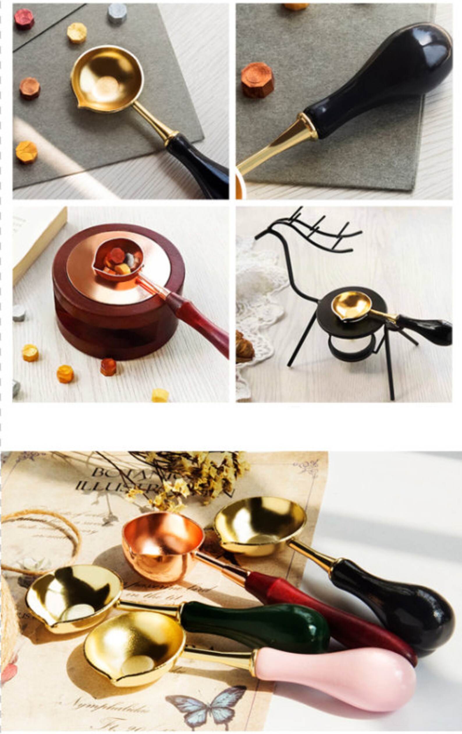 Wax Sealing Spoon Wax Melting Furnace Toolwax Melter DIY | Etsy