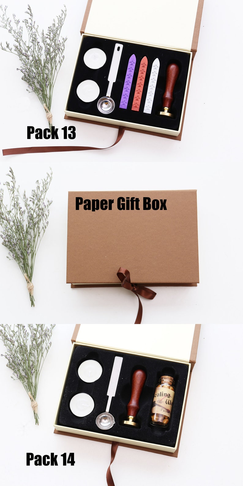 Wreath Butterfly Wax seal stamp kit wedding custom under the | Etsy