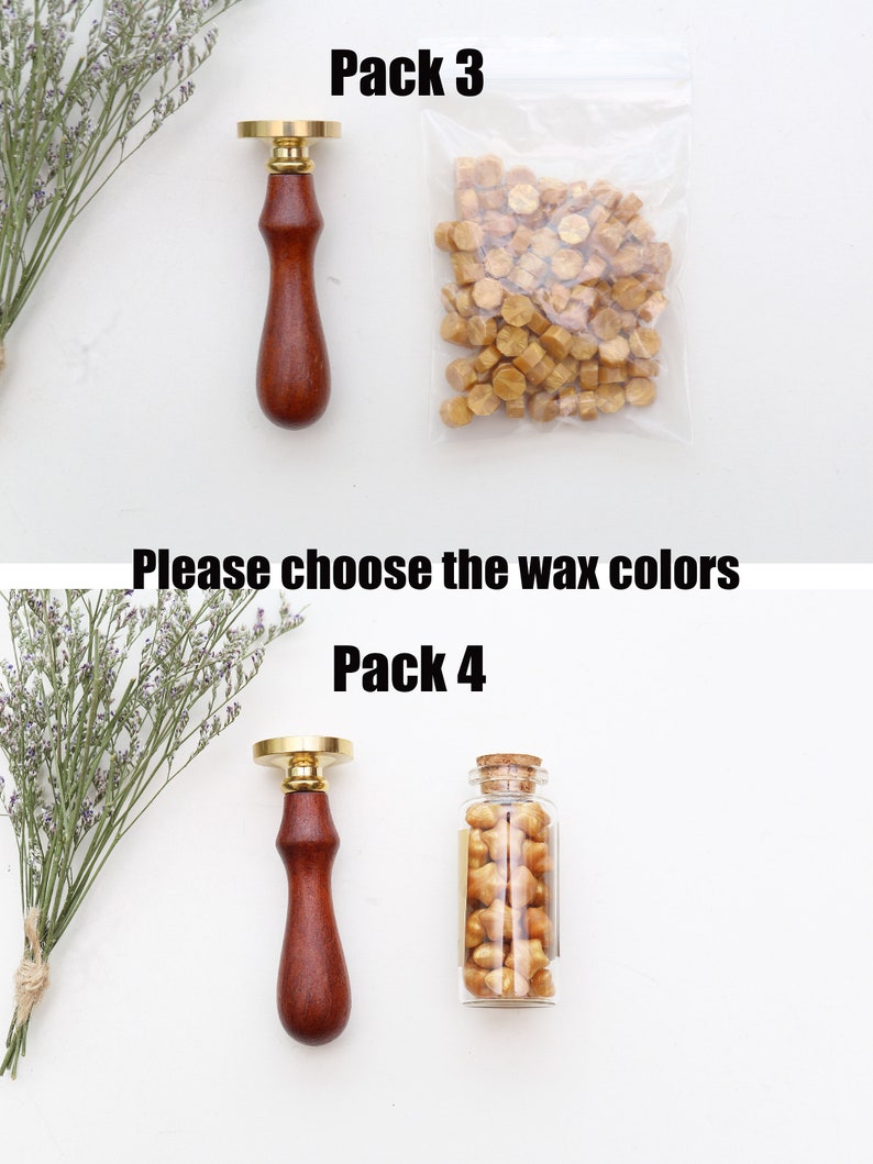 Solar System Wax Seal Stamp Kit Wedding Custom Wedding Wax | Etsy