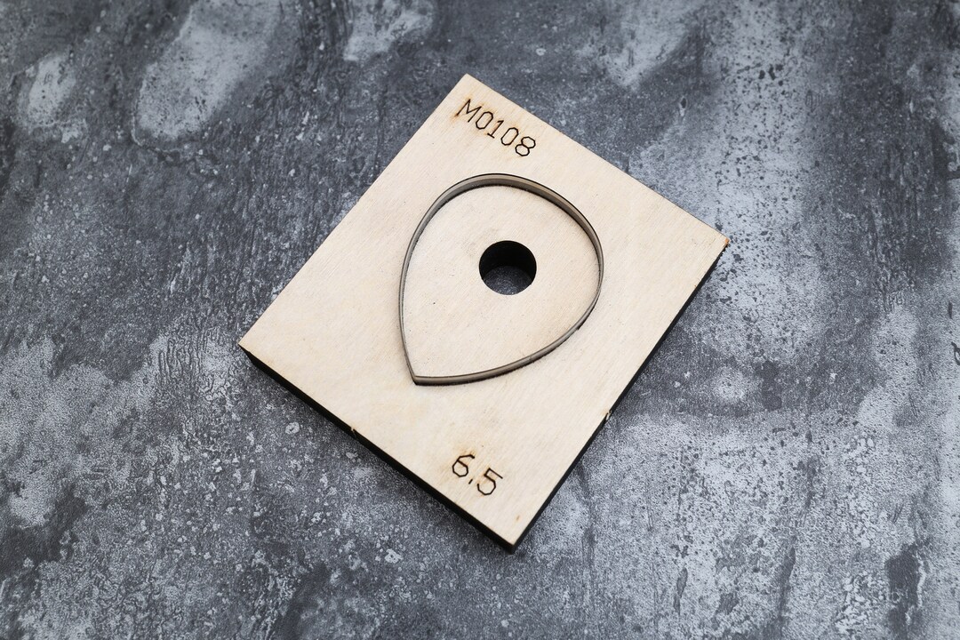 Teardrop Shape Leather Cutting Die steel Rule Metal Die - Etsy