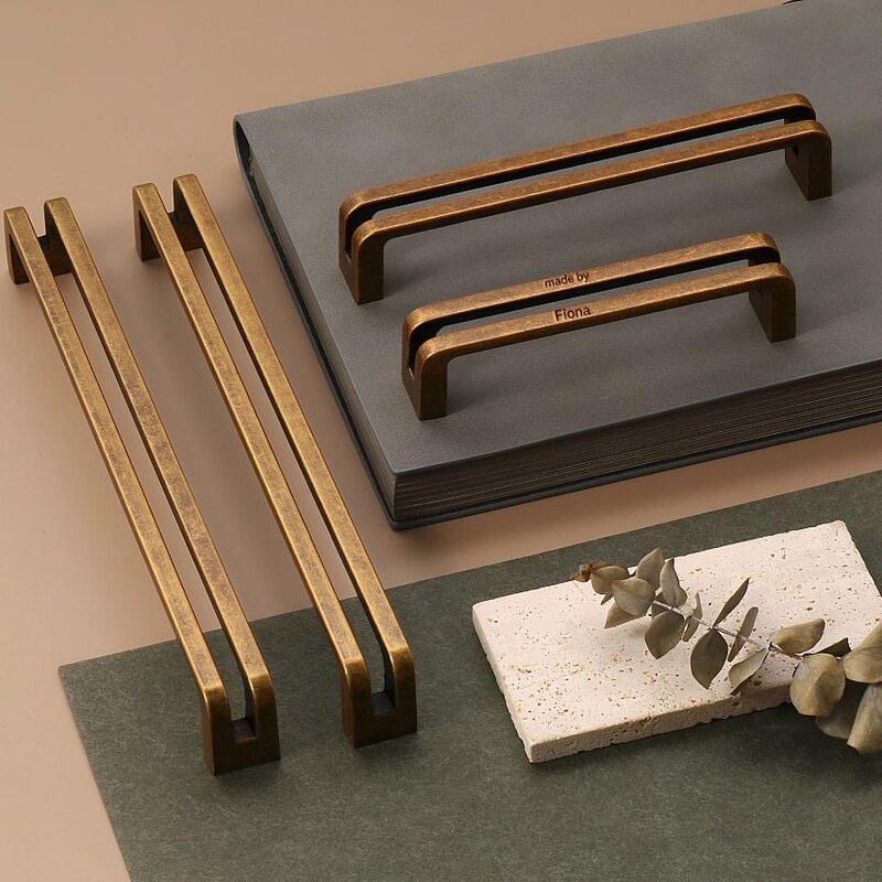 Wide Vintage Drawer Pull - Etsy