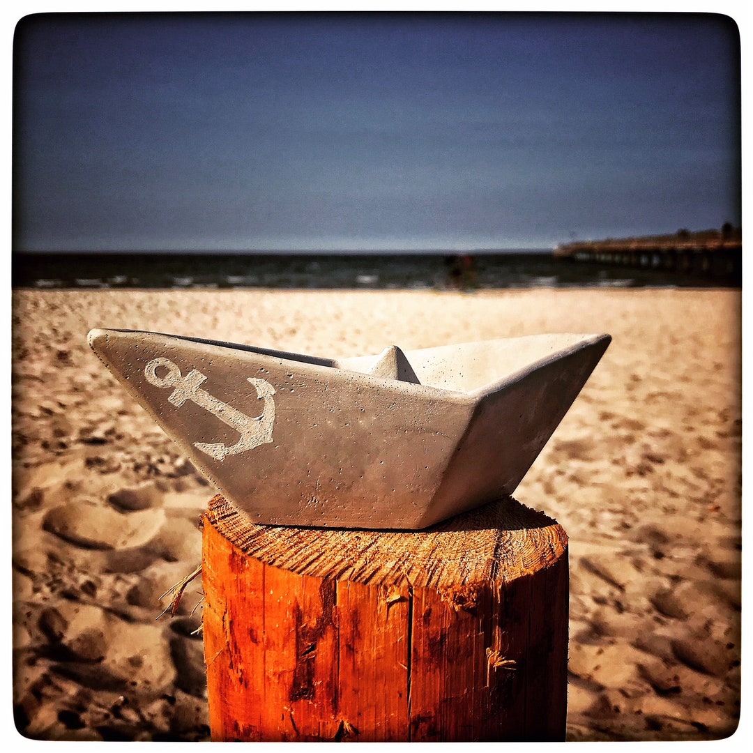 Boot aus Beton - Etsy.de