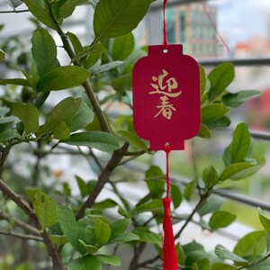 Chinese New Year Lantern & Tangerine Keychain Bundle - Etsy