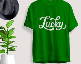 Lucky T Shirt | Etsy