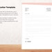 Pink Resume Template and Cover Letter Template for Microsoft Word | CV ...