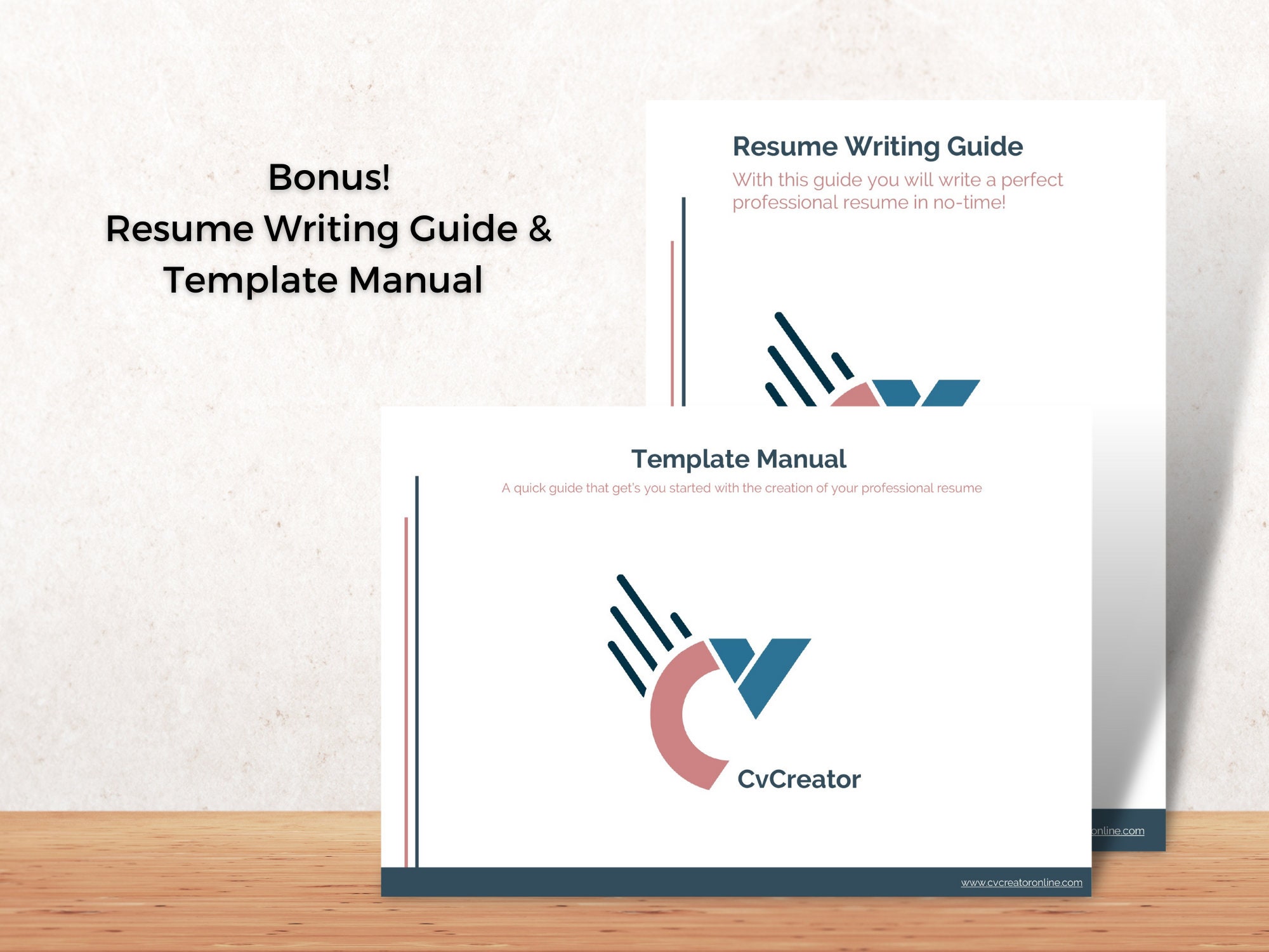 Clean Resume Template and Cover Letter Template for Microsoft Word | CV ...