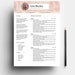 Cute Resume Template and Cover Letter Template for Microsoft Word | CV ...