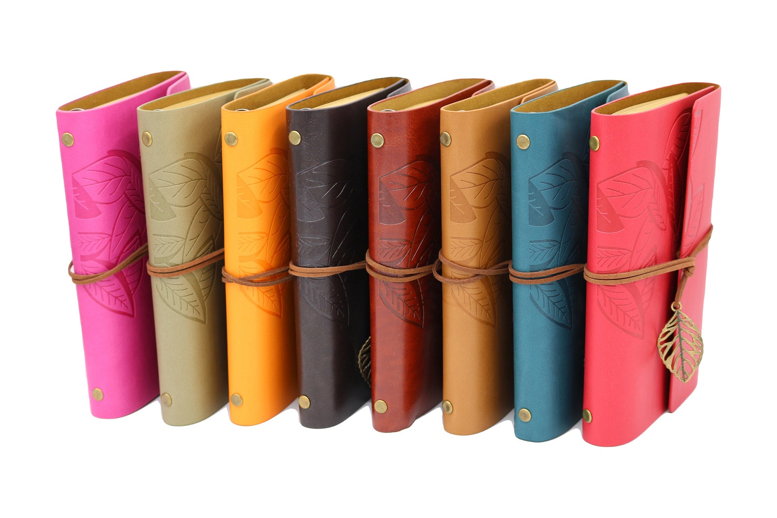 Refillable Personalized Premium Vegan Leather Journal Notebook ...