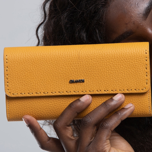 Yellow Wallet - Etsy