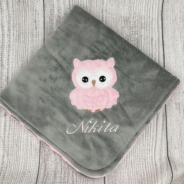 Owl Baby Blanket - Etsy