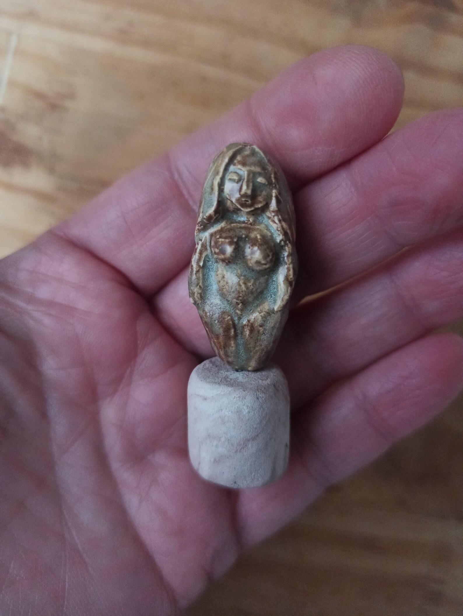 Mini Goddess With Pedestal - Etsy