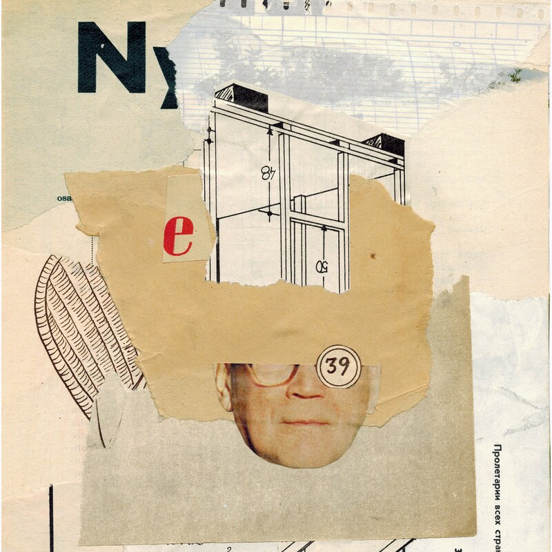 Paper Collage Wall Art - Etsy