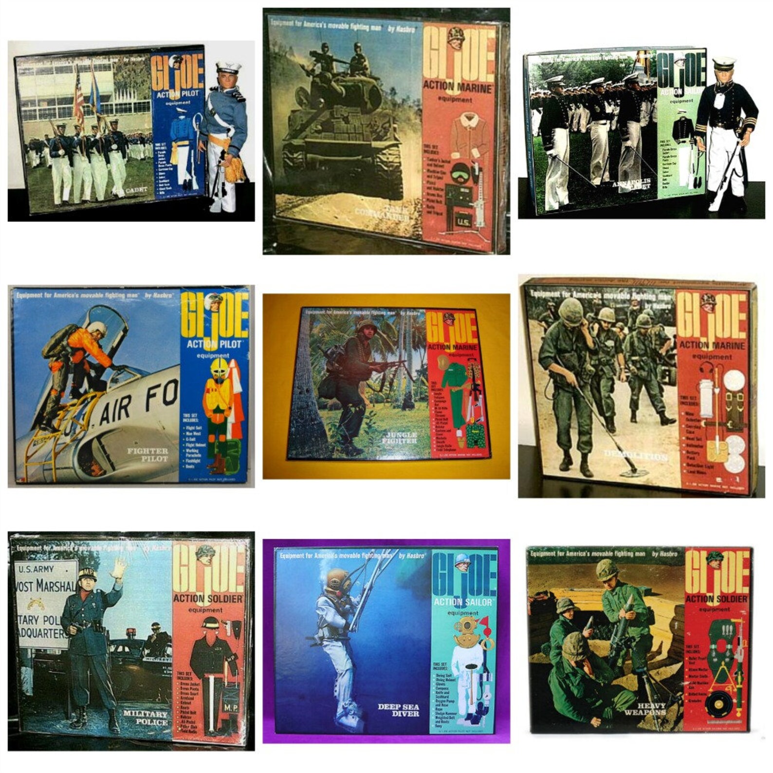 GI JOE 1968 reproduction Photo box Your choice Many others | Etsy