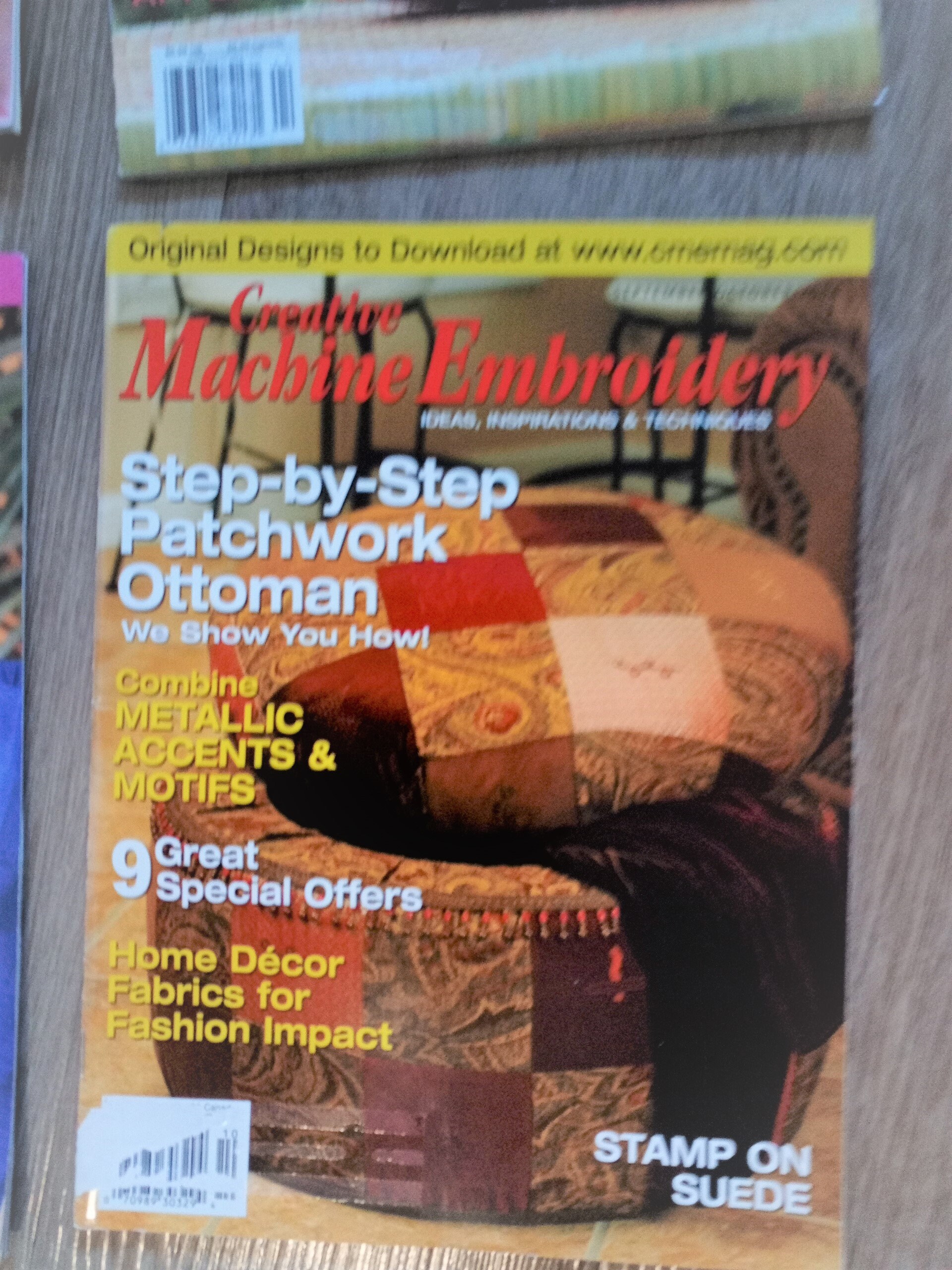 Creative Machine Embroidery Magazines, Fine Handiwork Pattern Book ...