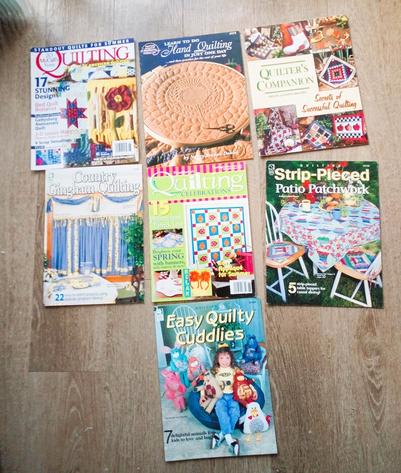 Vintage Quilting Magazines: Patterns & Projects - Etsy
