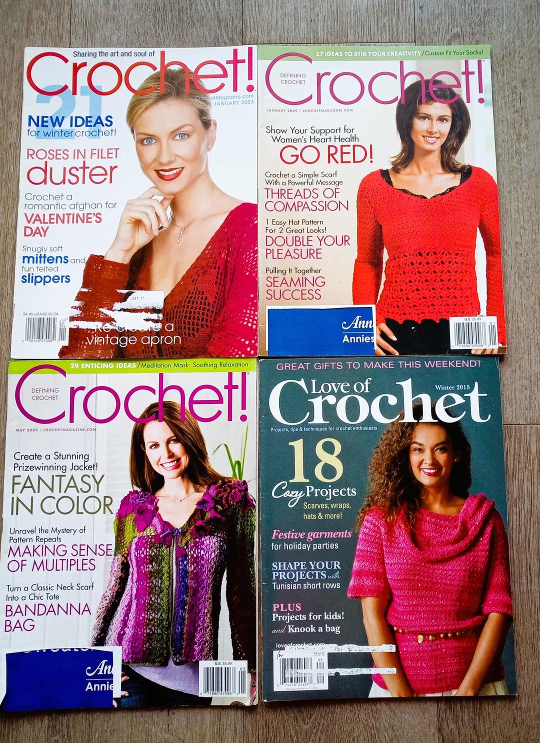 Crochet! and Love of Crochet Magazines 2000s - Etsy