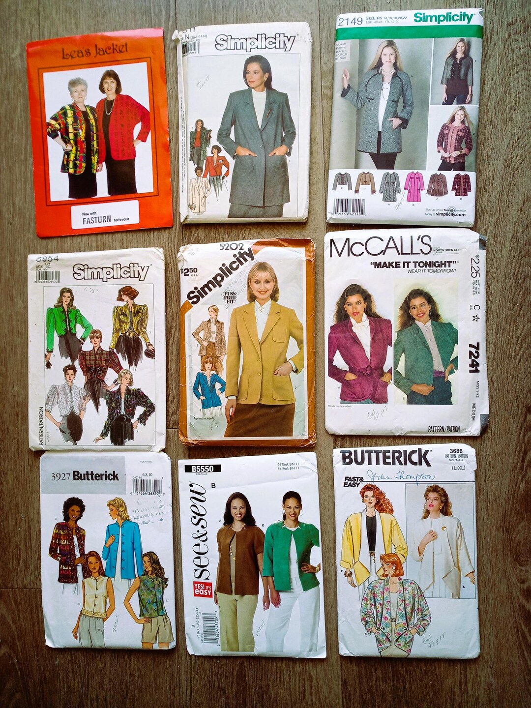 Misses Jackets or Blazers All Sizes Vintage to Modern - Etsy