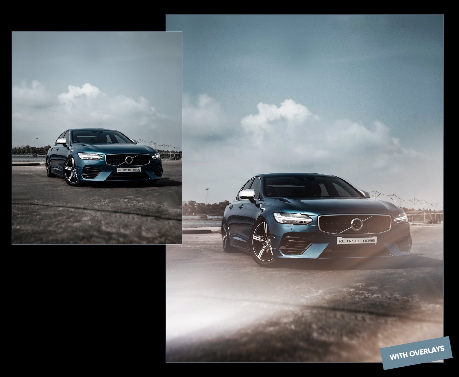 53 Ultra Realistic Cinematic Photoshop Overlay Bundle, Rays, Motion ...