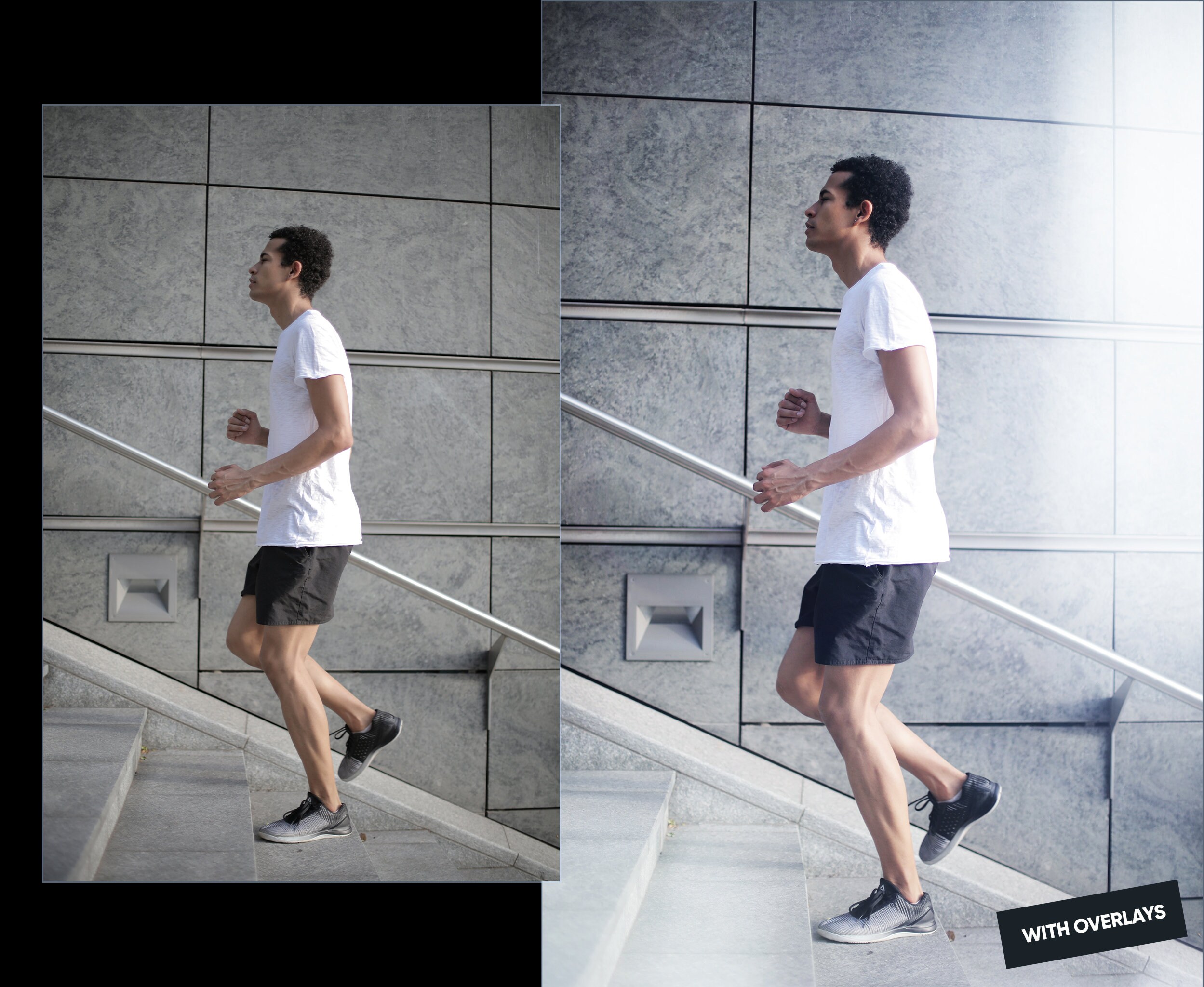 53 Ultra Realistic Cinematic Photoshop Overlay Bundle, Rays, Motion ...