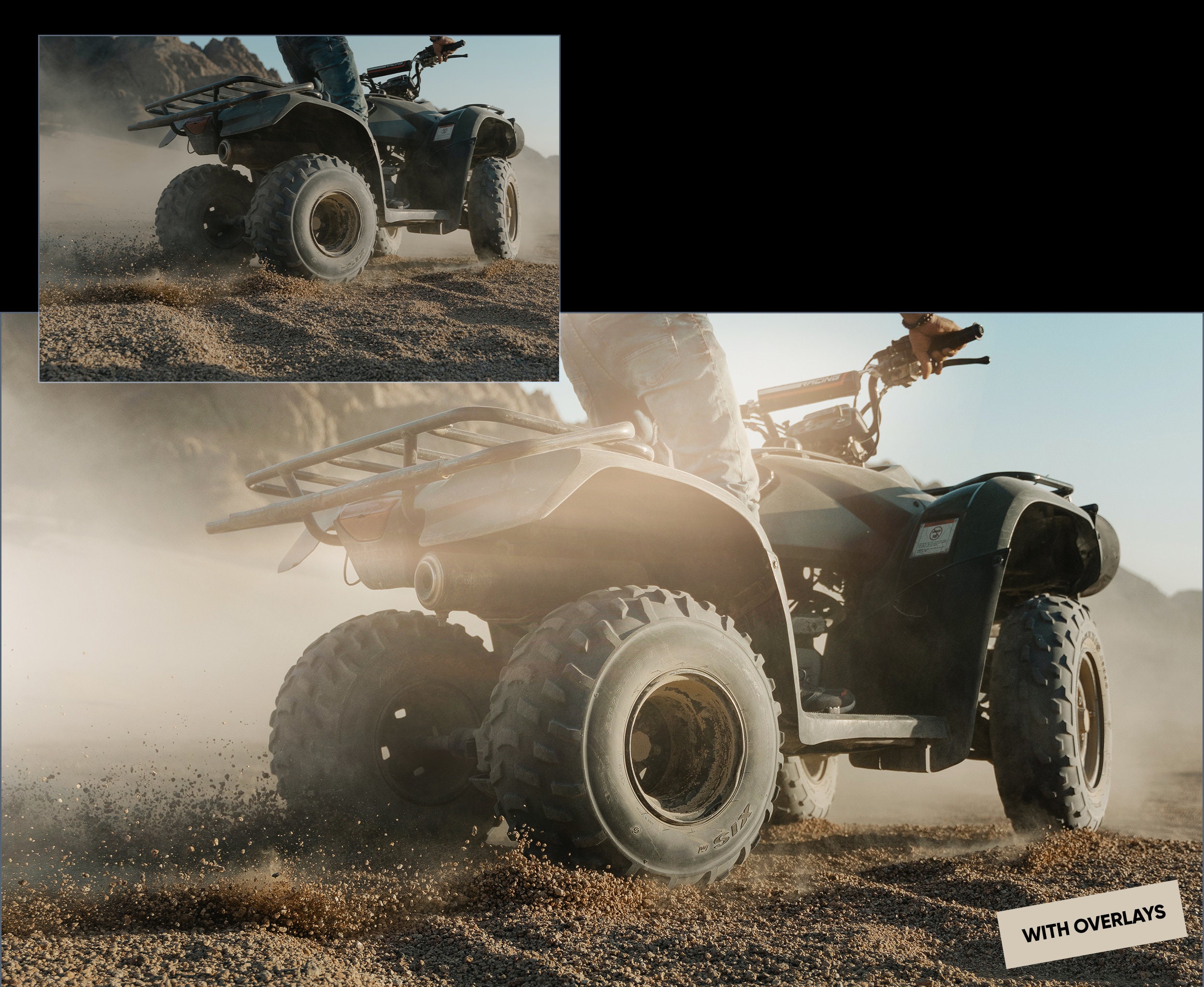 53 Ultra Realistic Cinematic Photoshop Overlay Bundle, Rays, Motion ...