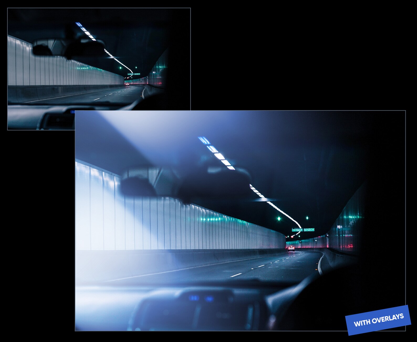 53 Ultra Realistic Cinematic Photoshop Overlay Bundle, Rays, Motion ...