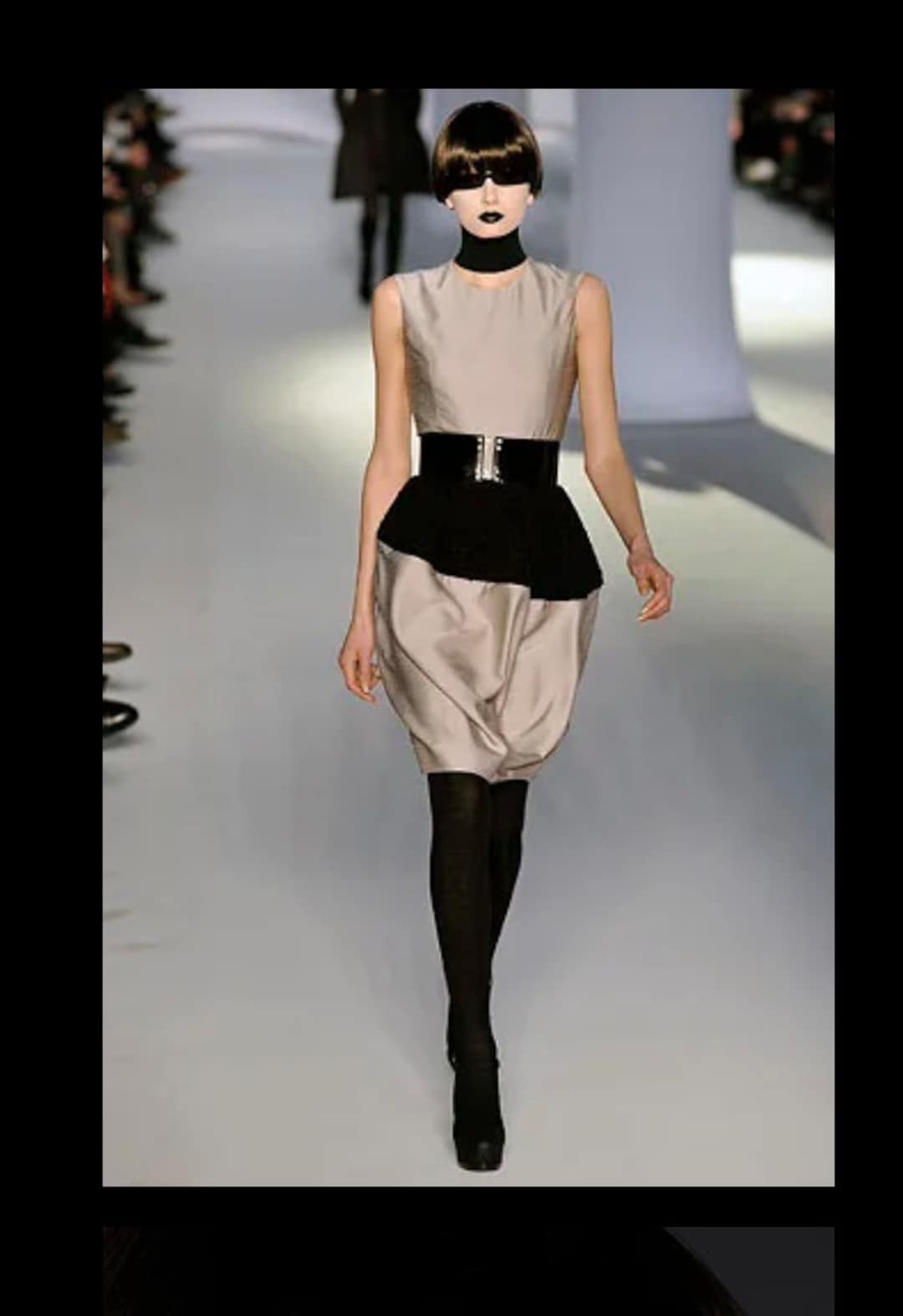 Authentic YSL Yves Saint Laurent Vintage 2000s Runway Model Gray Wool ...